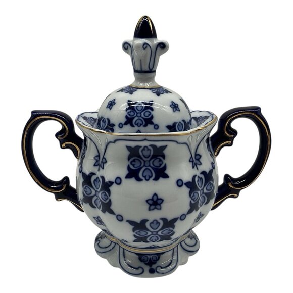 The Bombay Company | Dining | Bombay Co Summerhill Porcelain Blue And ...